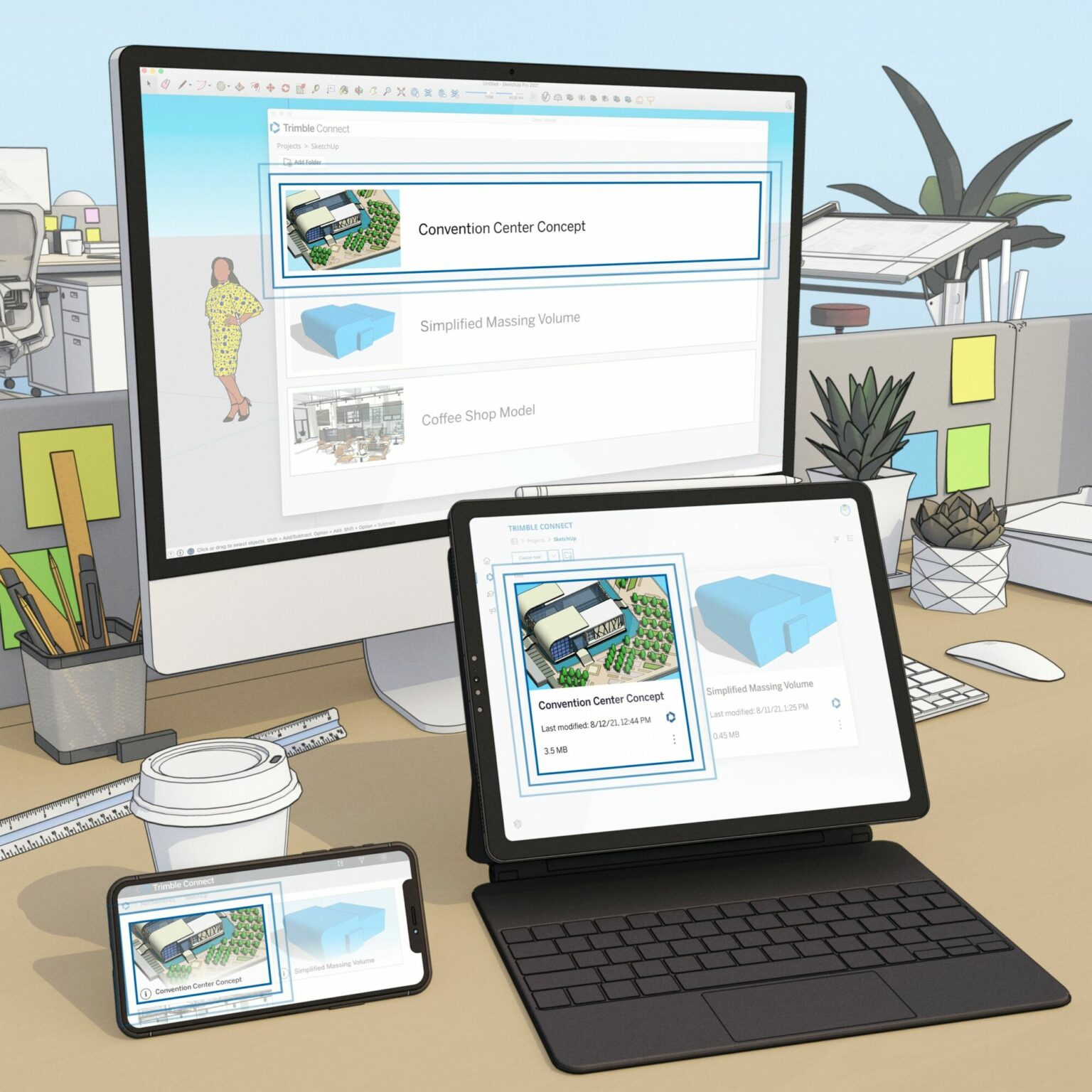 SketchUp Pro - profesionálny 3D softvér pre architektúru a interiéry